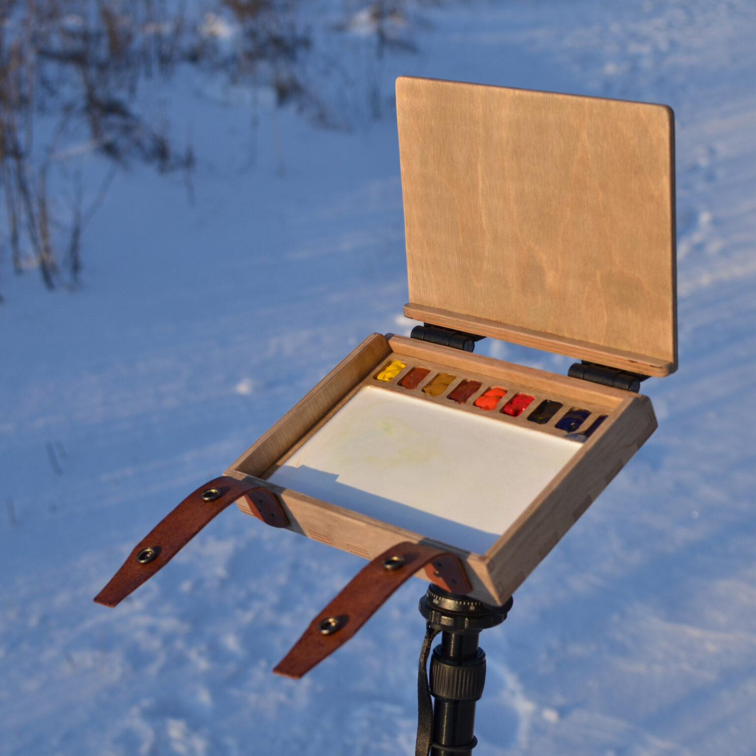 Watercolor pochade box 5x7 (made to order) - Martletpochades