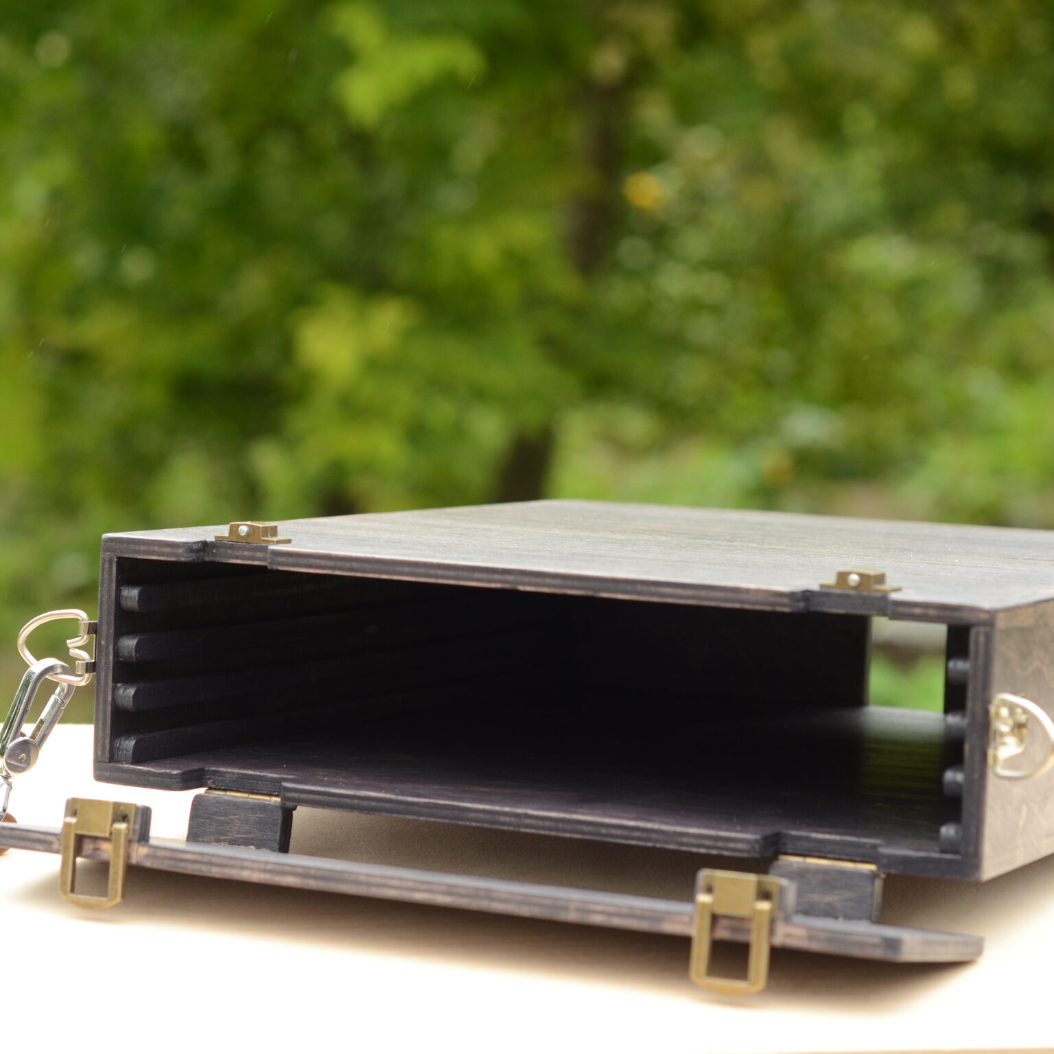 Wet panel carrier for 10x12 inch panels, 4 slots - Martletpochades